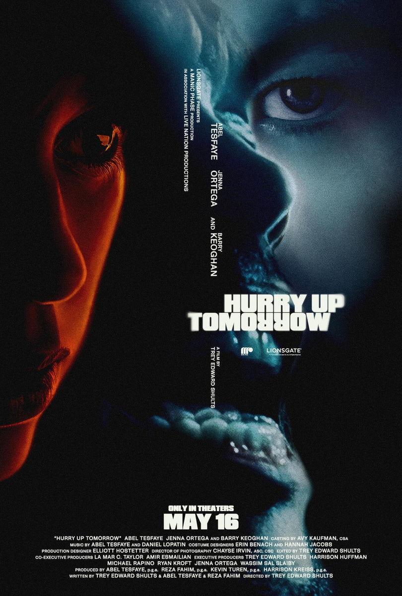 Poster Pelicula Hurry Up Tomorrow (2025) – Movie Poster Mexico