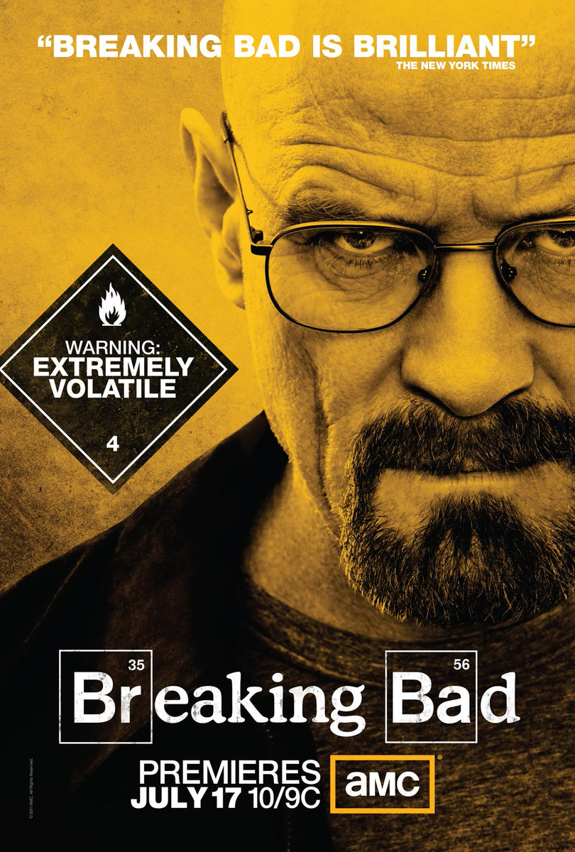 Poster Serie Breaking Bad 7 – Movie Poster Mexico