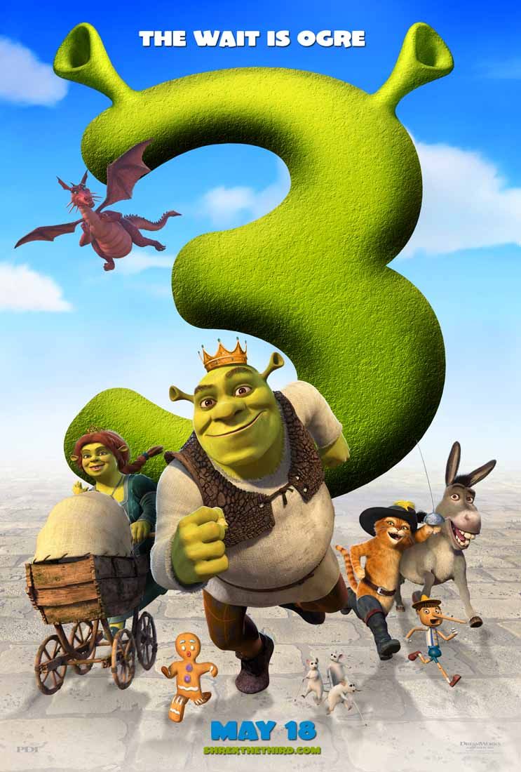 Poster Película Shrek the Third – Movie Poster Mexico