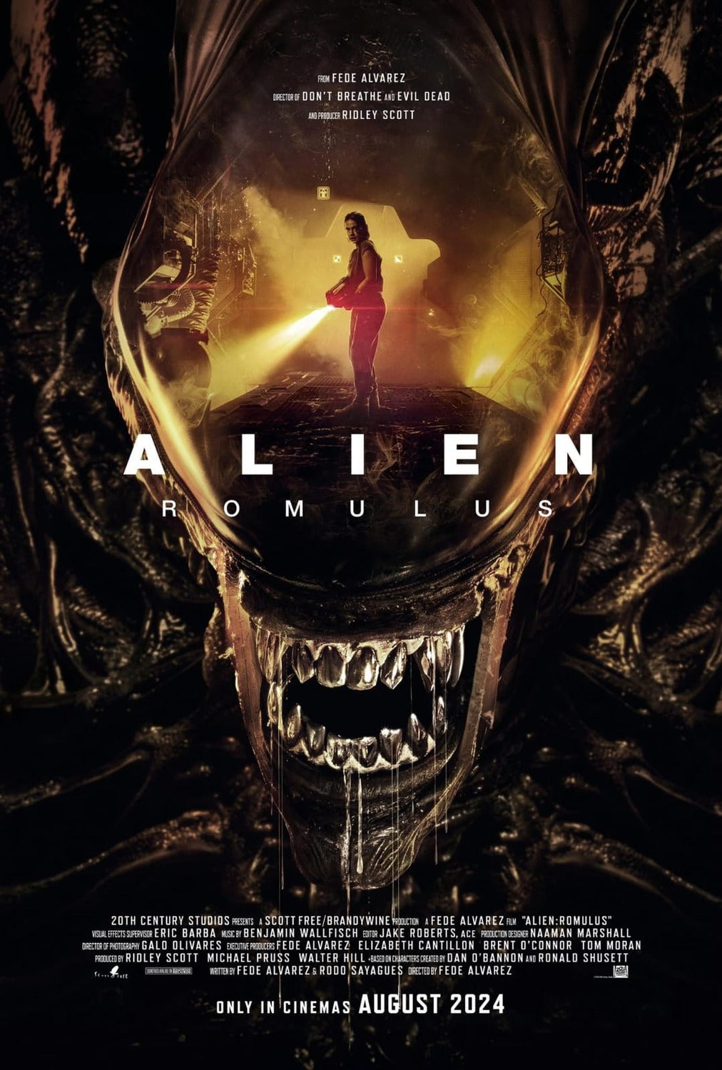 Cartel Original De La Pelicula Alien Alien: Romulus | Final Trailer