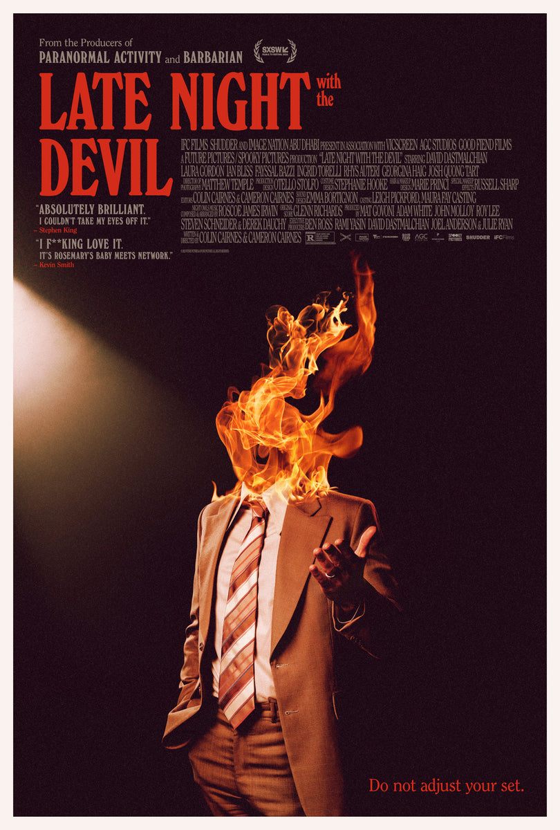 Poster Pelicula Late Night with the Devil (2024) – Movie Poster Mexico