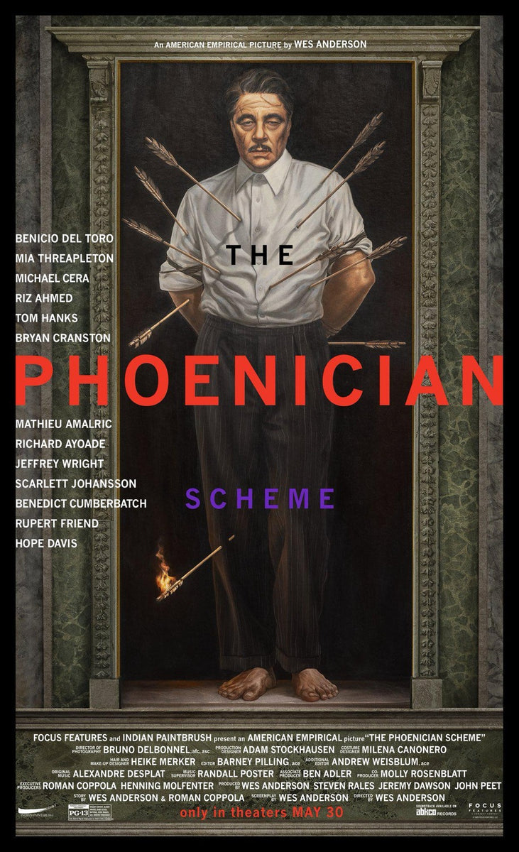 Poster Pelicula The Phoenician Scheme (2025) – Movie Poster Mexico
