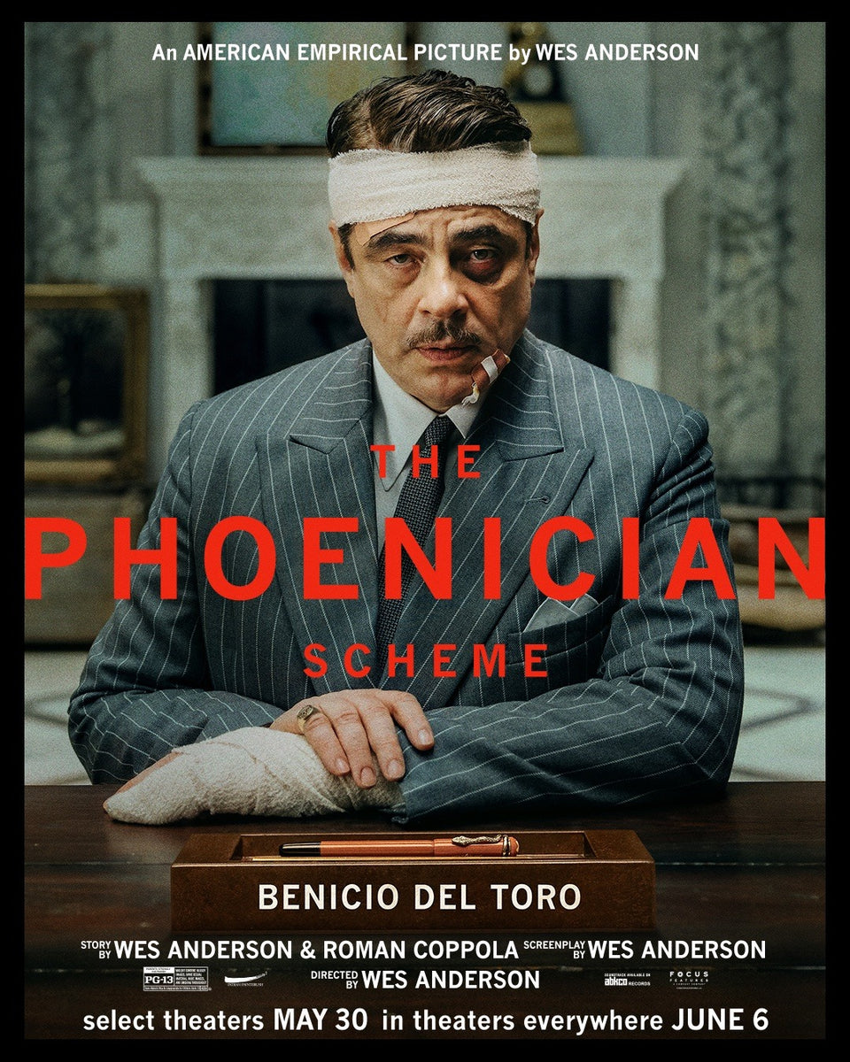 Poster Pelicula The Phoenician Scheme (2025) – Movie Poster Mexico