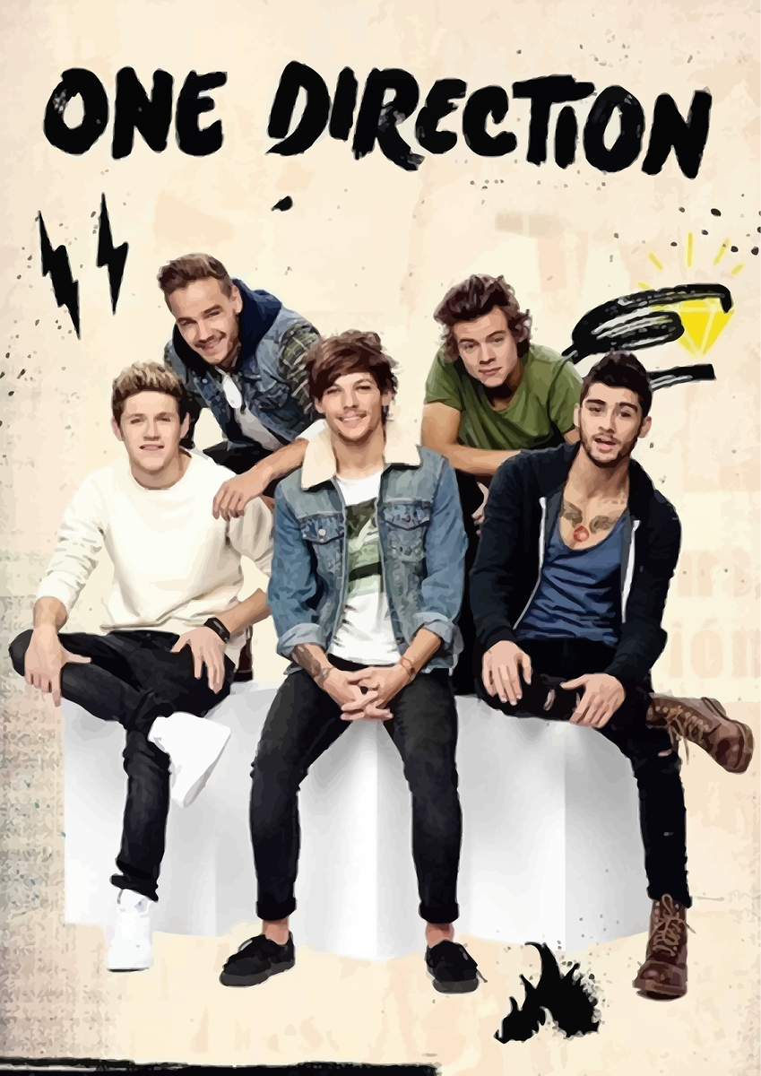 Poster One Direction – Movie Poster Mexico