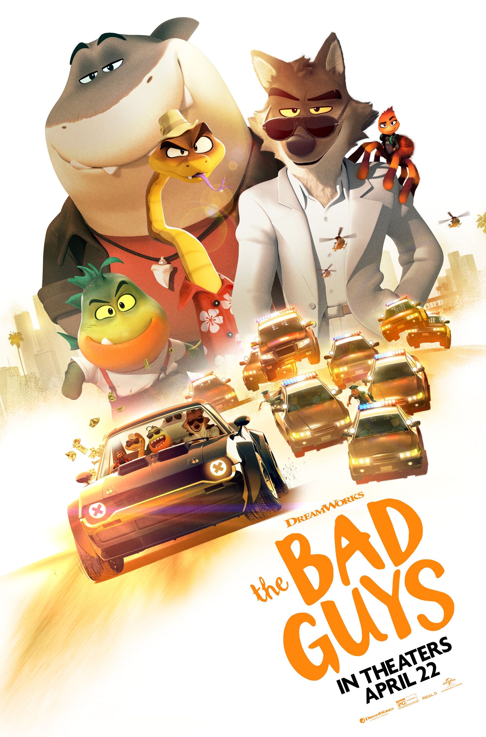 Poster Película The Bad Guys (2022) – Movie Poster Mexico