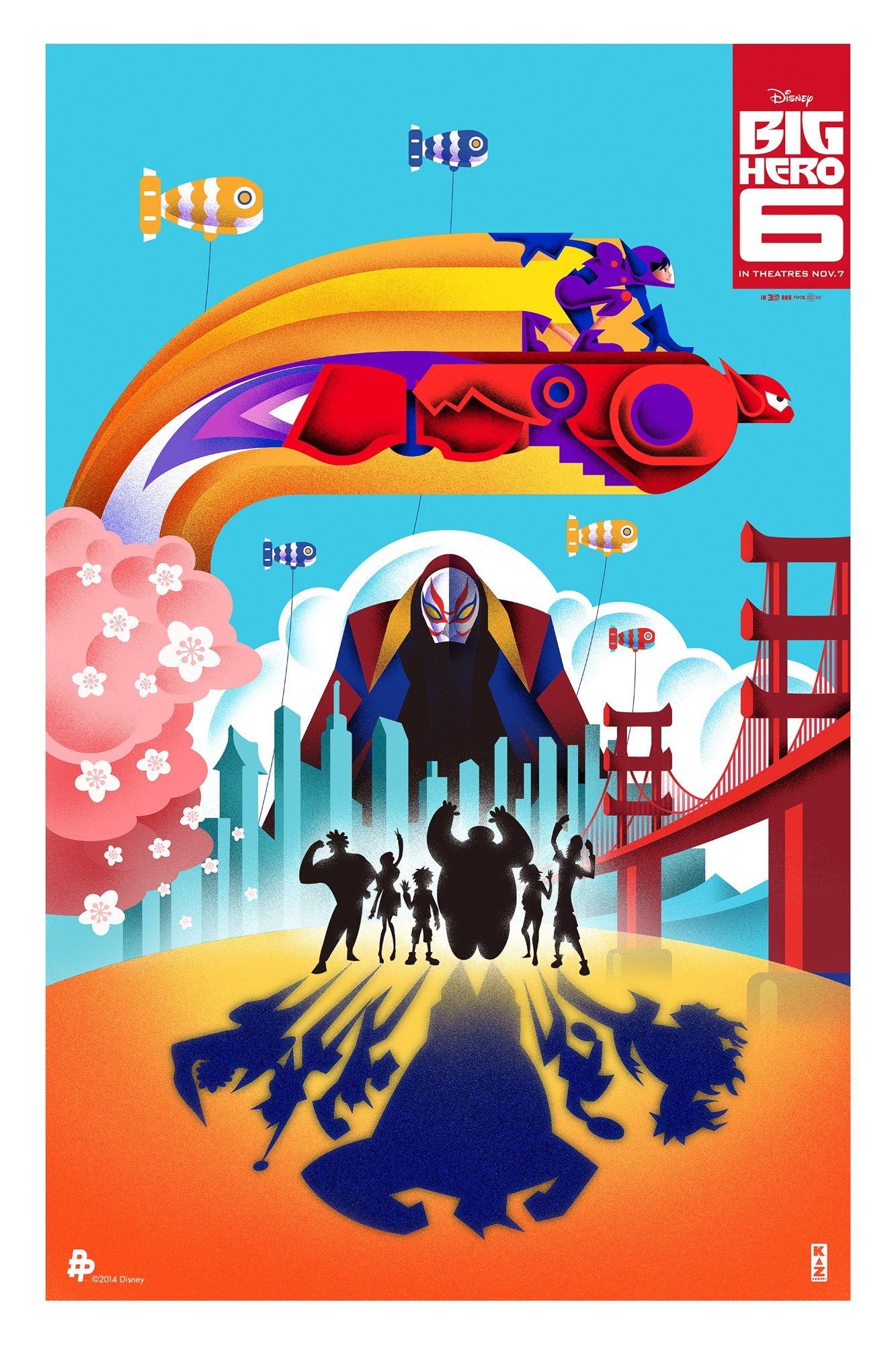 Poster Película Big Hero 6 – Movie Poster Mexico