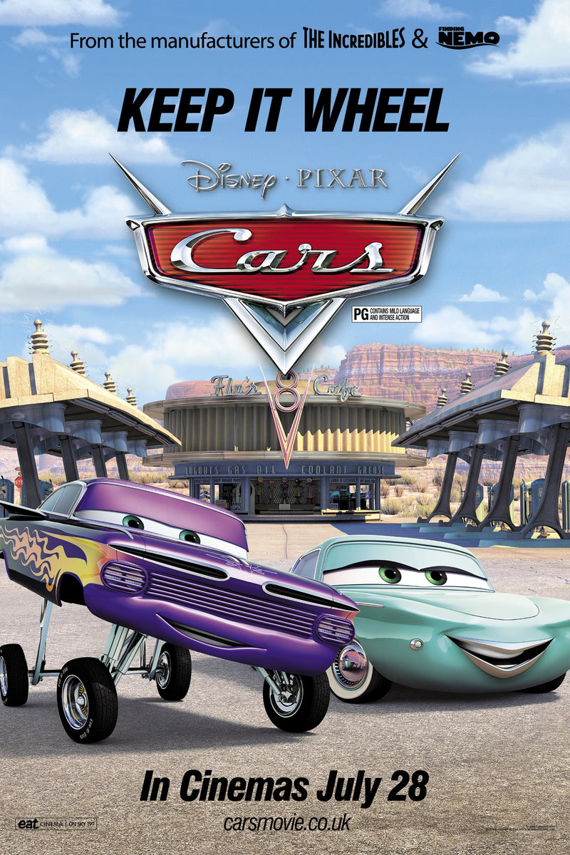 Poster Pelicula Cars – Movie Poster Mexico