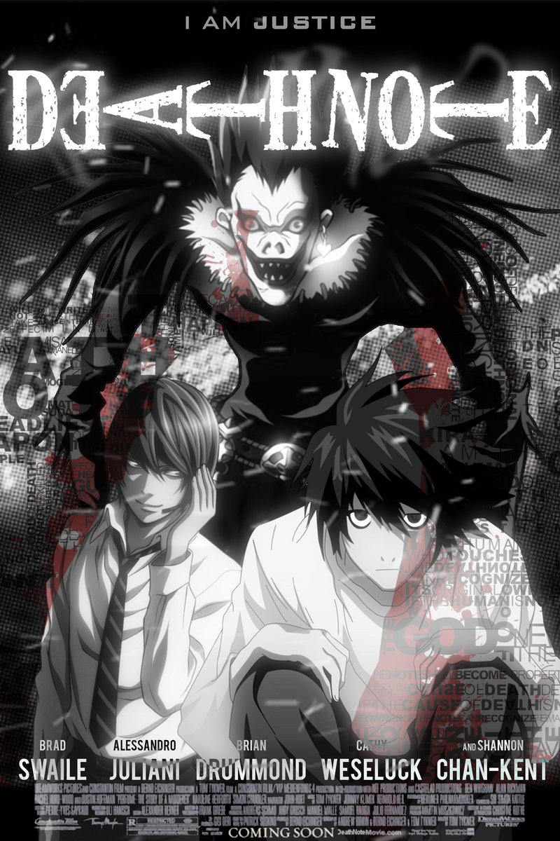 Poster Anime Death Note – Movie Poster Mexico