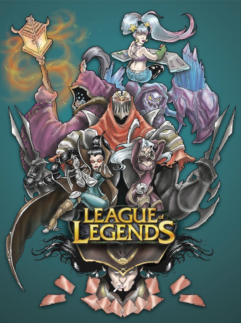 Poster Videojuego League of Legends – Movie Poster Mexico