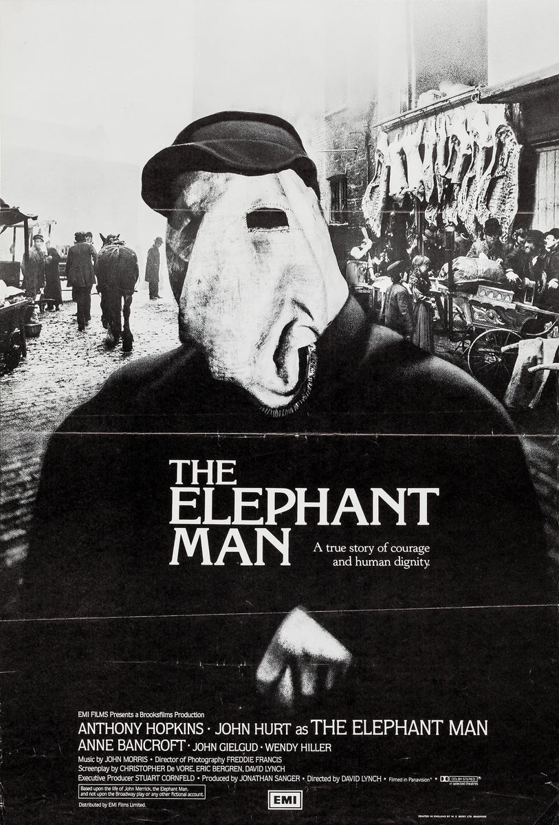 Poster Pelicula The Elephant Man – Movie Poster Mexico
