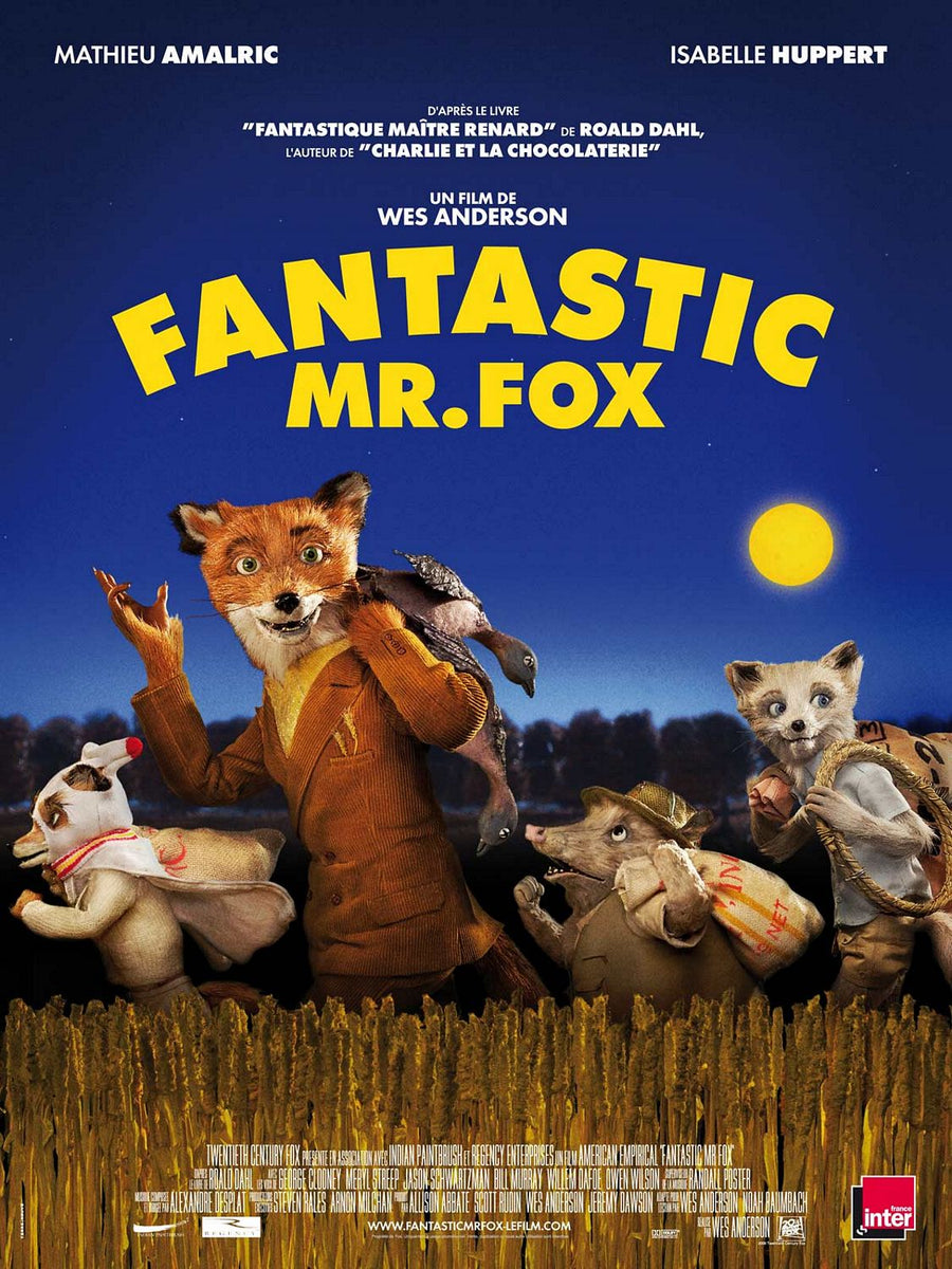 Poster Película Fantastic Mr Fox – Movie Poster Mexico