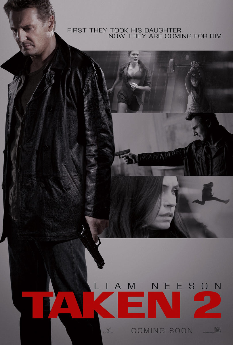 Poster Película Taken 2 – Movie Poster Mexico