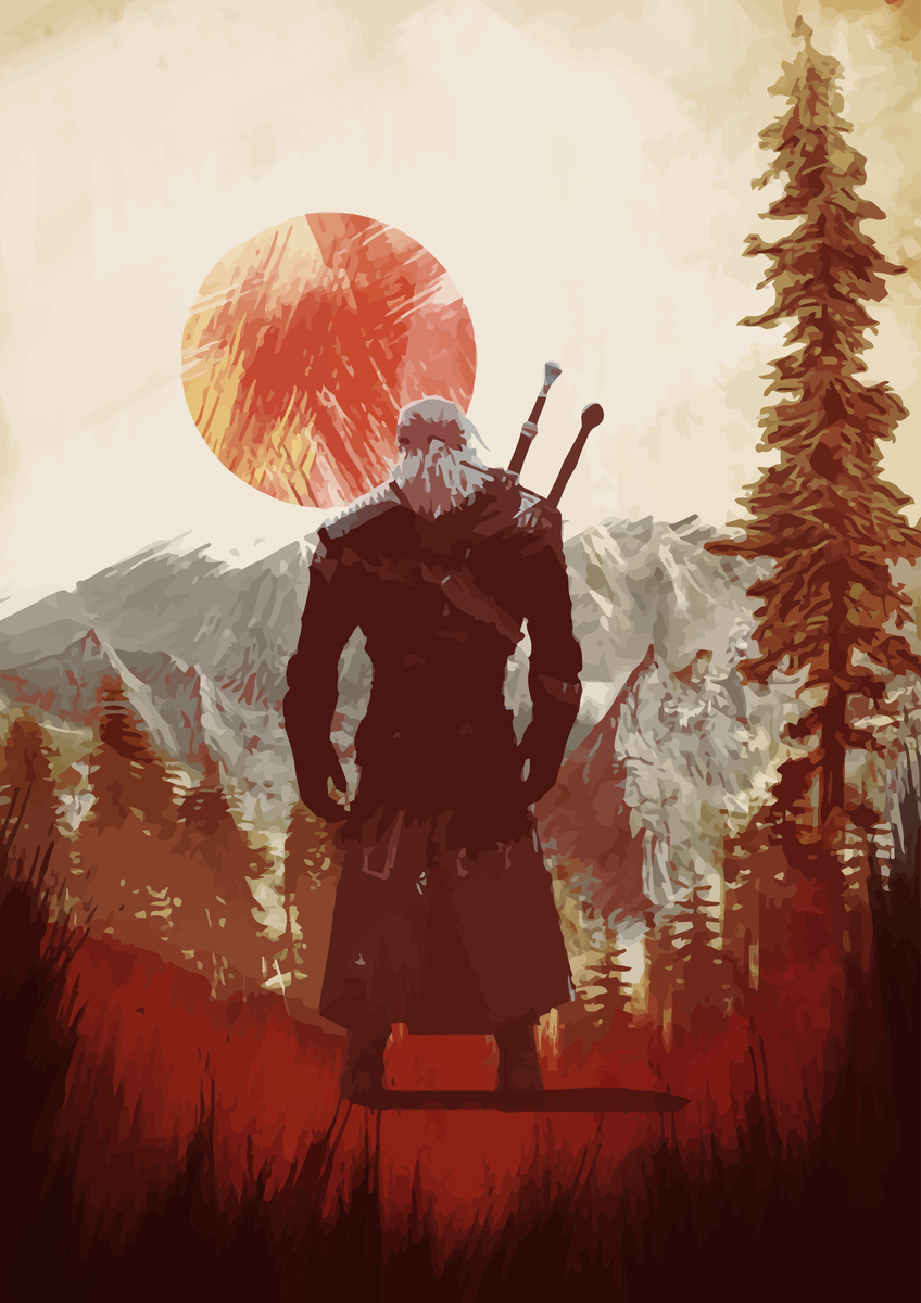 Poster Juego The Witcher 3 – Movie Poster Mexico